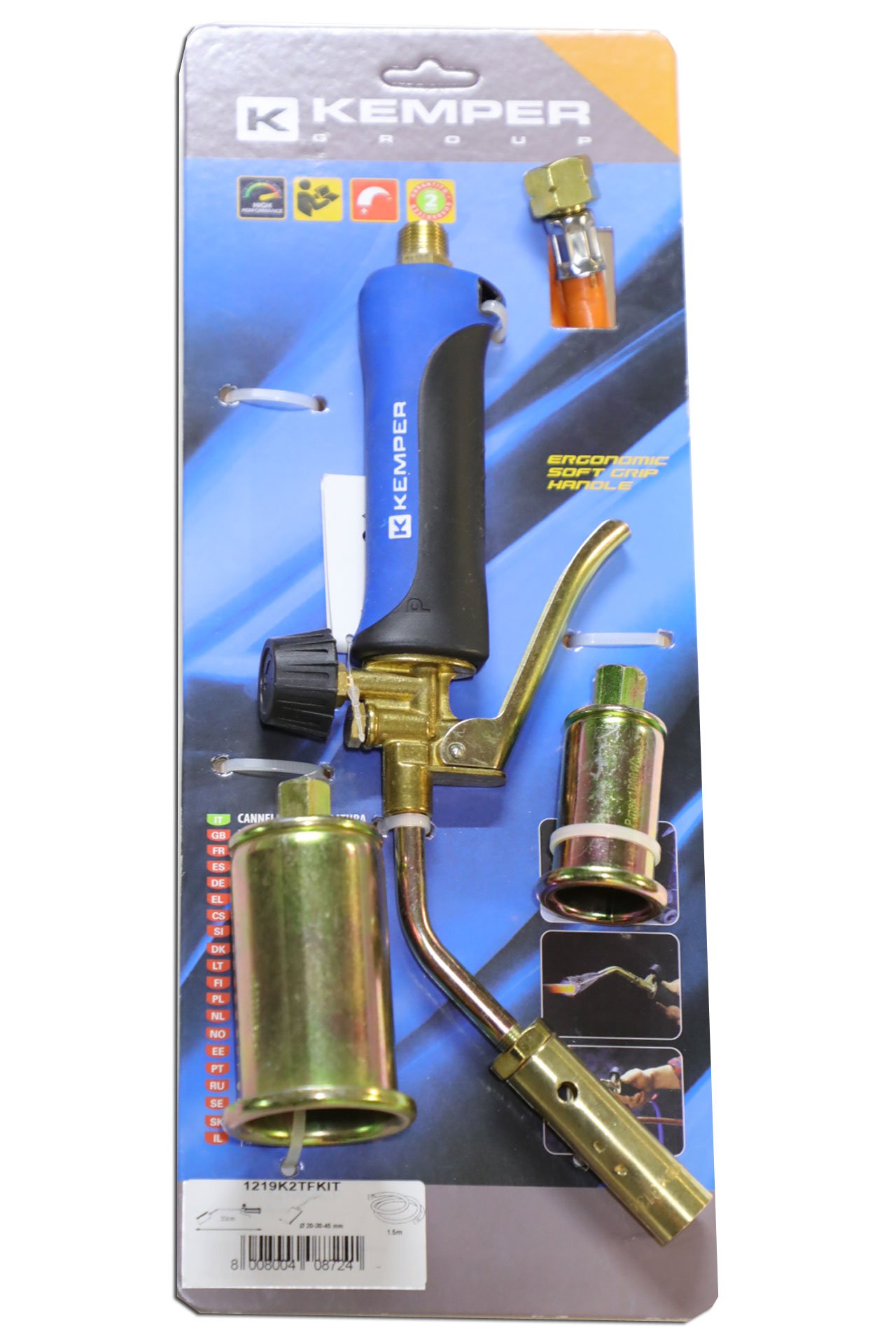 Chalumeau gaz à levier - BUTANE - KEMPER