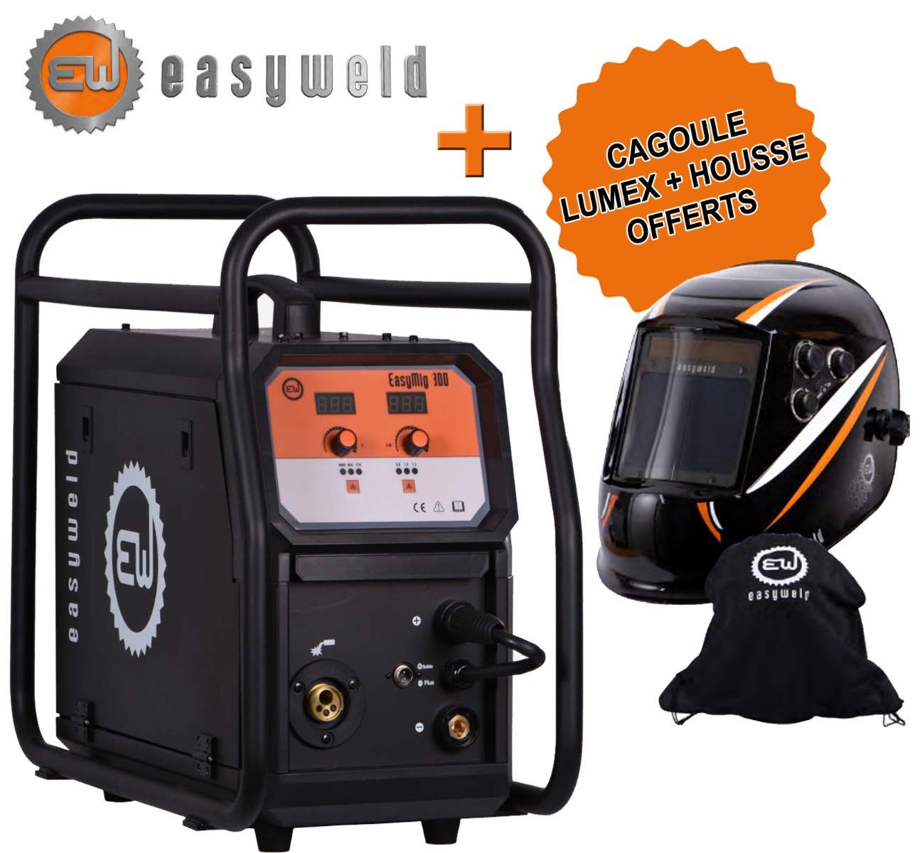 Poste à souder EASYMIG 300 IMPACT - EASYWELD - PROMOTION