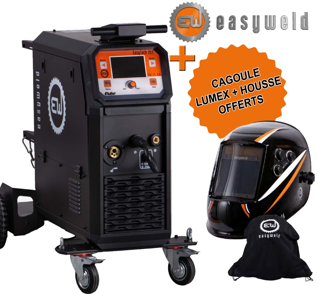 Poste à souder EASYTECH 351 COMPLET - EASYWELD - PROMOTION